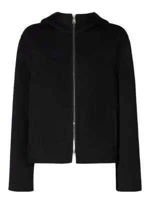 Fendi Wool Blouson With Ff Zucca Lining - Black