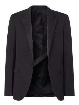 Fendi Grain De Poudre Blazer - Black