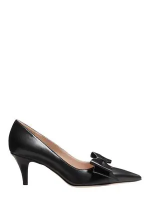 VALENTINO Valentino Bow Detail Pointed Toe Pumps