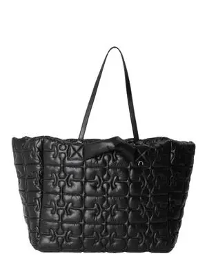 GANNI Ganni Diamond Lattice Quilted Tote Bag