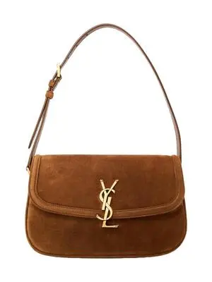 Saint Laurent Solferino Small Shoulder Bag - Brown