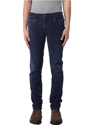 FAY Slim Fit Five Pocket Jeans - Black