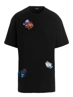 Raf Simons Pocket Holes Oversized T-shirt - Black