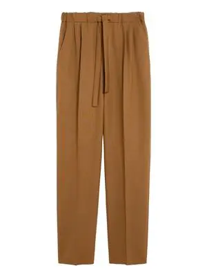 MAX MARA Max Mara Cashmere Foulé Trousers