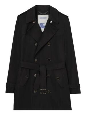 BURBERRY Burberry Mid-Length Paisley Lace Foxfield Trench Coat