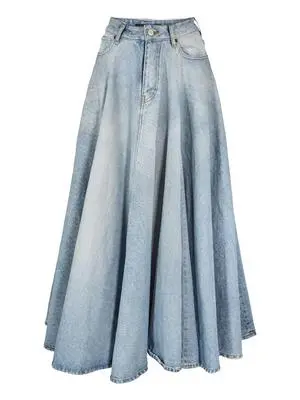 BALENCIAGA Balenciaga A-Line Maxi Skirt