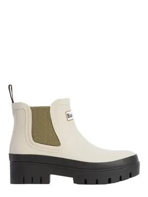 Barbour Waterproof Chelsea Ankle Boots With Faux-fur Lining - Black