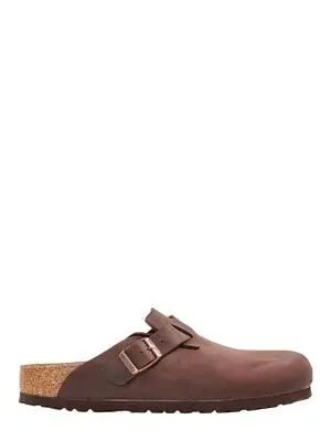 BIRKENSTOCK Birkenstock Buckled Flat Mules Brown