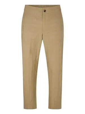 Burberry Tailored Full Length Trousers - Nude