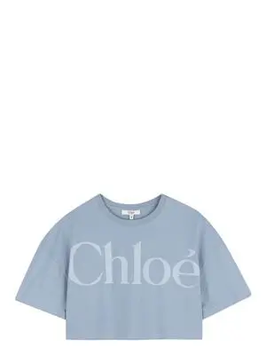 Chloé Chloe SS T-Shirt Blue