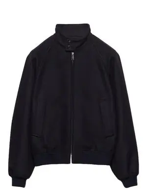 PRADA Prada Zip-Up Jacket With High Collar
