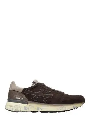 Premiata Mick Suede Leather Sneakers - Brown