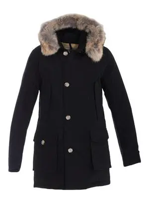 Woolrich Hooded Cotton-padded Parka - Black