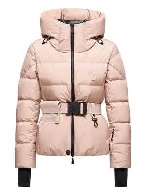 Moncler Bouquetin Hooded Down Ski Jacket - Pink