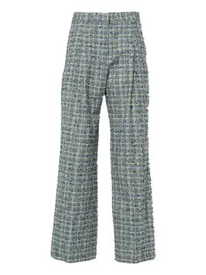 Stine Goya Jesabelle Tailored Wide-leg Trousers - Gray