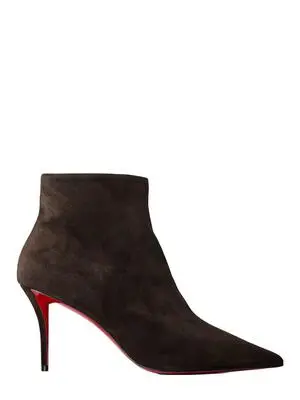 CHRISTIAN LOUBOUTIN Christian Louboutin Suede Ankle Boots With Stiletto Heel