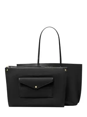 Tory Burch Solid-color Casual Handbag - Black