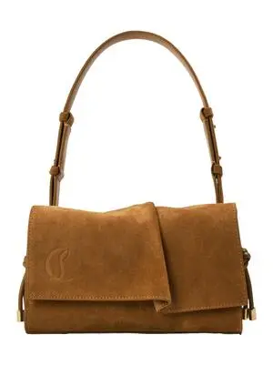 CHRISTIAN LOUBOUTIN Christian Louboutin Baggy Small Shoulder Bag Brown