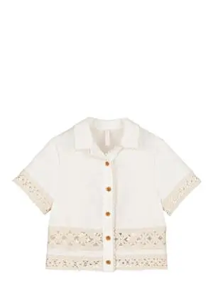 ZIMMERMANN Zimmermann Wylie Lace Trimmed Shirt