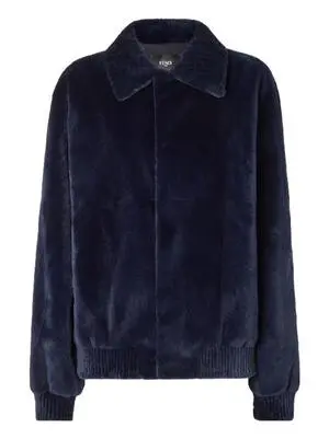 Fendi Mink Blouson - Blue