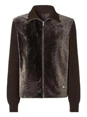 FENDI Fendi Wool And Shearling Blouson