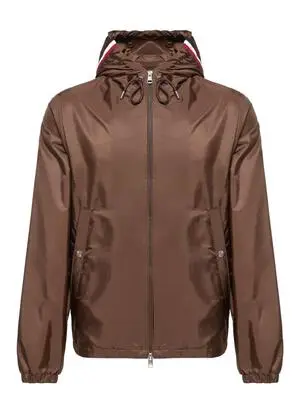 Moncler Moncler Grimpeurs Hooded Windbreaker Brown