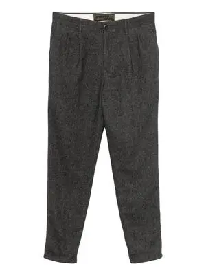 INCOTEX Incotex Herringbone Tailored Trousers