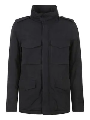 Aspesi High Neck Padded Jacket - Black