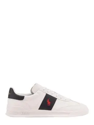 Polo Ralph Lauren Heritage Aera Sneakers - White/navy/red