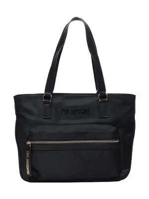 Moschino Logo Lettering Top Handle Bag - Black