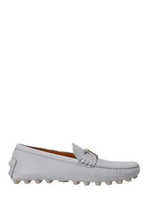 TOD'S Tod's Logo-Plaque Slip-On Loafers