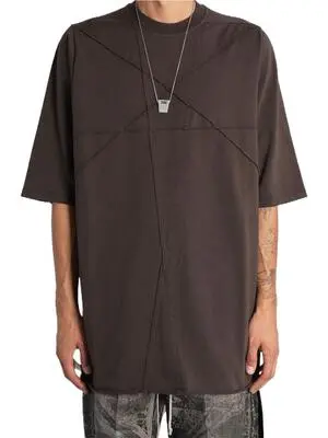 Rick Owens Seam-detailing T-shirt - Black