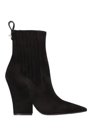 Valentino Garavani Pointed Toe Ankle Boots - Black