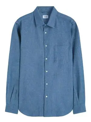Aspesi Long Sleeve Shirt - Light Denim