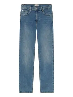 FRAME Jeans With Belt Loops - Blue