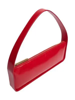 Khaite Lori Leather Shoulder Bag - Red