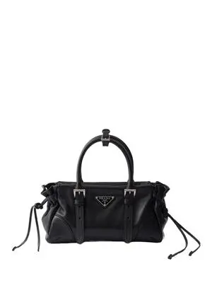 Prada Prada Karin Small Leather Bag Black