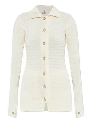 CASABLANCA Casablanca Textured Shirt With Lapels