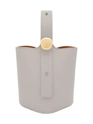 Loewe Loewe Pebble Mini Bucket Bag Shell Ash