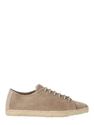 Brunello Cucinelli Reversed Rope Insert Derbys - Beige