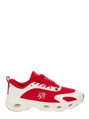 Loewe Loewe X On Cloudsolo Sneakers Red/eggshell Color