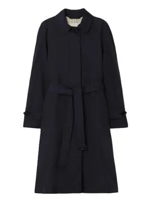 BURBERRY Burberry Long Belted Nylon Tickhill Car Coat