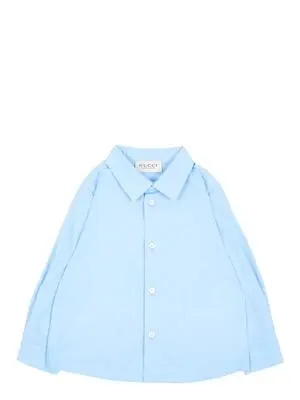 GUCCI Gucci Long-Sleeved GG Jacquard Shirt