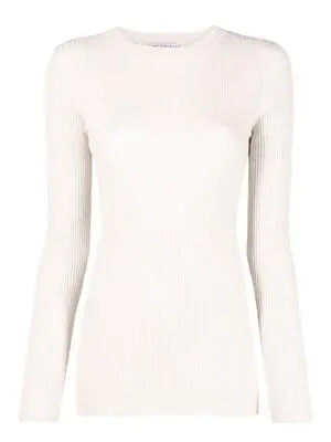 BRUNELLO CUCINELLI Brunello Cucinelli Fine-Knit Long-Sleeved Top
