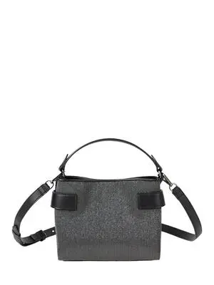 Brunello Cucinelli Small Precious Essence Mini Bag - Black