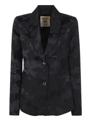 UMA WANG Single-breasted Tailored Blazer - Black