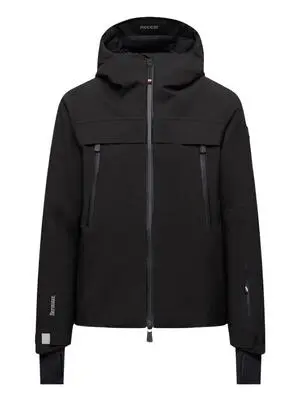 Moncler Canvey Hooded Ski Jacket - Black