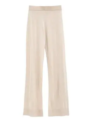 TOTEME Knitted Wide-leg Trousers - Nude