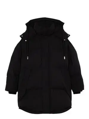 AMI Paris De Coeur Padded Down Jacket - Black