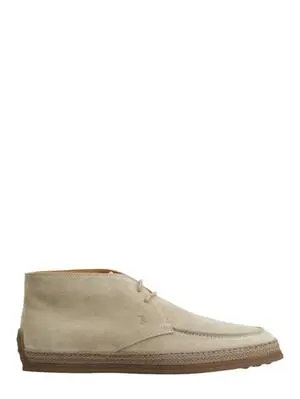 TOD'S Lace-up Boots - Beige
